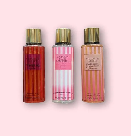 VICTORIA SECRET Bombshell Intense Shimmer, Shimmer, Seduction Shimmer ...